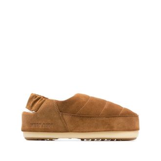 Moon Boot Sandal Band Suede - - Shoes - Damen - Braun - 35 EU