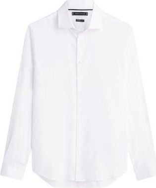Tommy Hilfiger Chemise col classique en coton m&eacute;lang&eacute;