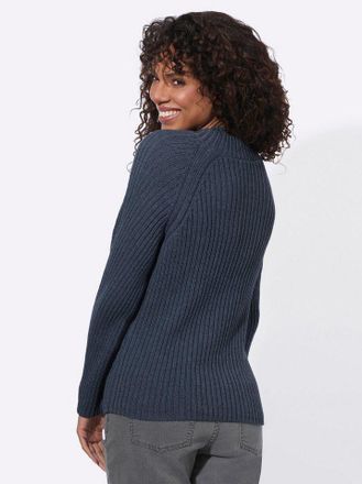 Witt Strickpullover Stehkragen-Pullover Langarm