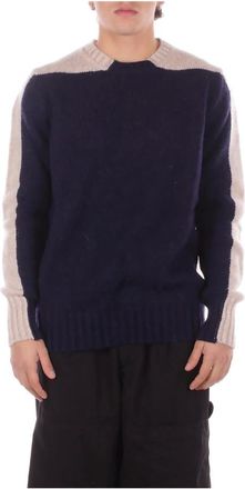 Alpha Studio Homme, Pulls, Multicolore, Taille: XL Maille Ras du Cou