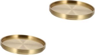 Hemoton 2 Pi&egrave;ces Tapis De Tasse &Agrave; Th&eacute; en Laiton - Dessous De Plat Isolant pour Tasses &Agrave; Caf&eacute; Et Th&eacute; Chaud - Accessoire &Eacute;l&eacute;gant pour Maison Et D&eacute;coration