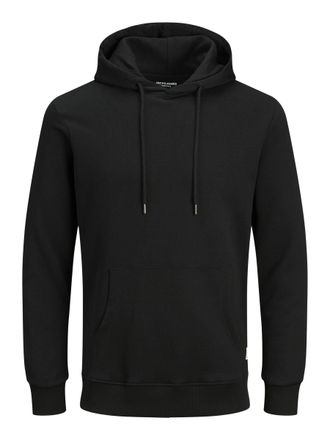 Jack & Jones Herren Jjebasic Noos Ps Hooded Sweatshirt, Schwarz, 4XL EU