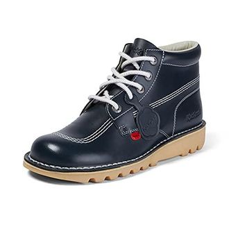 Kickers Hi, Bottes & Bottines Classiques Homme, Bleu (DK Blue/White DRK Ble/WHT), 39 EU