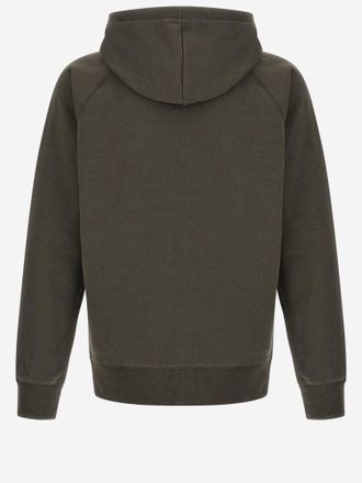 Carhartt Work in Progress Mens Cotton-Blend Hooded Zip Sweatshirt Olive Green Cotton - Polyester Sweatshirts / Sweater
