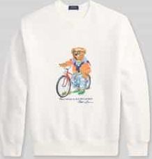 Polo Ralph Lauren Regular Fit Sweatshirt aus Baumwoll-Mix mit Polo Bear Print