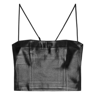 Diesel T-reasure Top - - Tops - Damen - Schwarzk - M