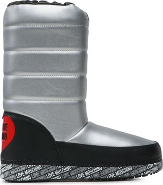 Love Moschino Schneeschuhe LOVE MOSCHINO JA24162G1HIT590B Silberfarben