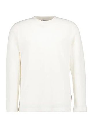 Joop Herren Longsleeve wei&szlig; Baumwolle