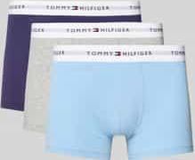 Tommy Hilfiger Trunks aus Baumwoll-Mix im 3er-Pack