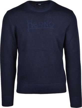 Herno Homme, Pulls, Bleu, Taille: M Pulls à col rond