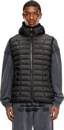 Diesel W-TEMPLE GIACCA_COAT_Schwarz_50