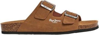Pepe Jeans London Sandales Bio Double Kepler Marron
