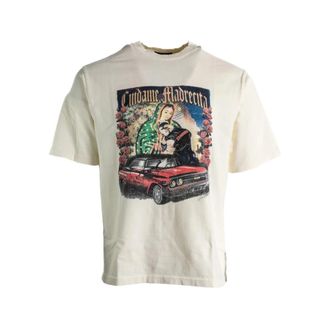 Willy Chavarria Chorizo Easy Tee - - Tops - Herren - Beige - M