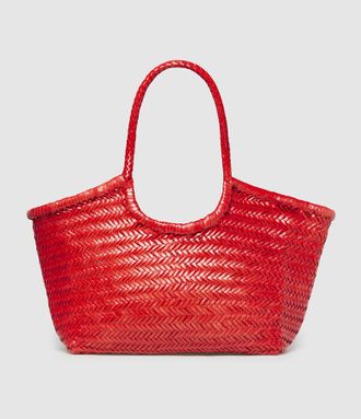 Dragon Diffusion Sac Nantucket Cuir Poppy Red