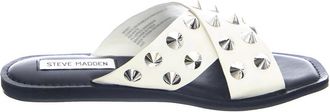 Steve Madden Femme, Chaussures, Blanc, Taille: 35 1/2 EU Tongs