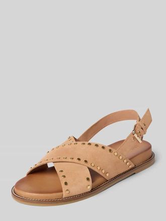 Inuovo Sandalen aus echtem Leder mit Nietenbesatz