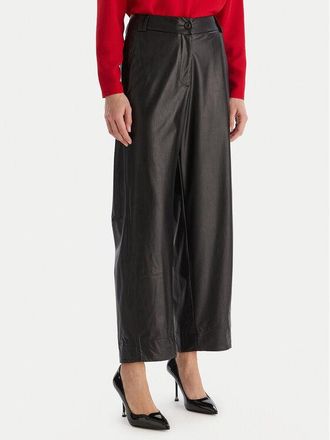 Access Fashion Hose aus Kunstleder 54-5132-188 Schwarz Regular Fit