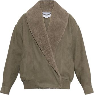 Stella McCartney Femme, Vestes, Vert, Taille: 36 FR Veste oversize