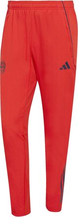 adidas Pr&auml;sentationshose FC Bayern Tiro 25 Rot Herren Polyester Woven, rot, M
