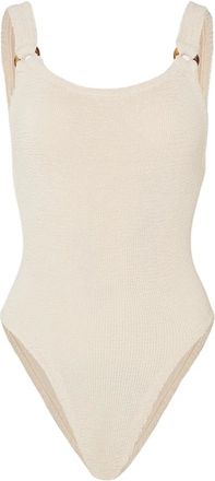 Hunza G Femme, Maillots de bain, Rose, Taille: ONE Size Collection Blush Domino Maillots de Bain
