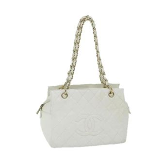 Chanel Pre-owned Leder chanel-taschen - - Pre-owned - Damen - Wei&szlig; - ONE SIZE