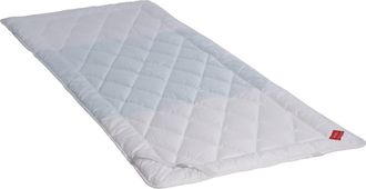 HEFEL Cool Unterbett Matratzenauflage mit K&uuml;hleffekt Wendem&ouml;glichkeit Rautensteppung 500 g/m&sup2; 140 x 200 cm