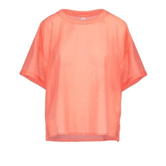 Bomboogie Femme, Blouses et Chemises, Rose, Taille: 38 FR Lyocell Voile Over Blouse