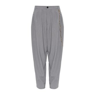 Darkpark Phebe Hosen - - Trousers - Damen - Grau - S