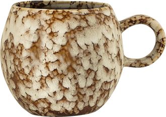Bloomingville Tasse Paula, braun, Keramik, 1 Stück (1er Pack)
