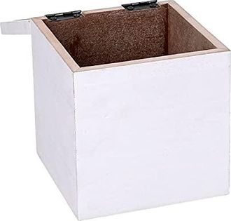 Vacchetti Giuseppe Vacchetti 5962220000 Aufbewahrungsbox aus Holz, Weiß, Rahmen mittel