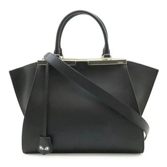 Fendi Pre-owned Leder 2Way Handtasche Schwarz - - Pre-owned - Damen - Schwarzk - ONE SIZE