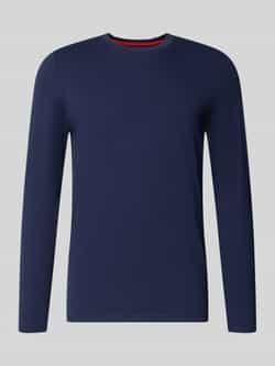 Christian Berg Slim Fit Longsleeve aus reiner Baumwolle