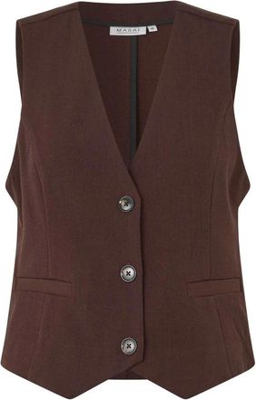 Masai Femme, Vestes, Brun, Taille: 46 FR MaJordyn Vest