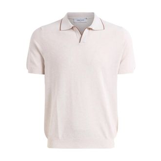 Gran Sasso Homme, Tops, Beige, Taille: XL Skipper Polo
