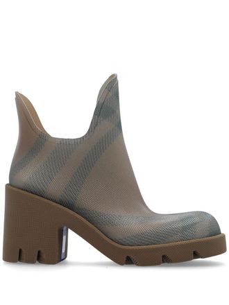 Burberry bottines Marsh à carreaux 65 mm - Tons neutres