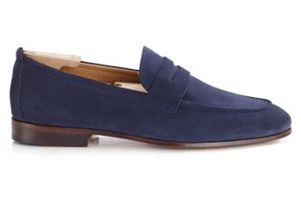 Bexley Cevio - Mocassin homme bleu marine