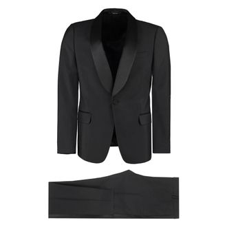 Gucci Wollmohair-Anzug-Set - - Suits - Herren - Schwarzk - L