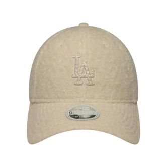 New Era Femme, Accessoires, Beige, Taille: ONE Size Winter Borg 9Forty