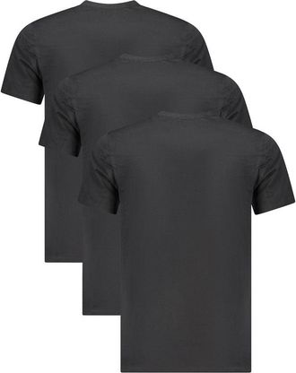 Calvin Klein Cotton Crew Neck T-Shirt - Black