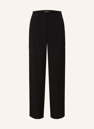 Comma Comma Marlenehose schwarz