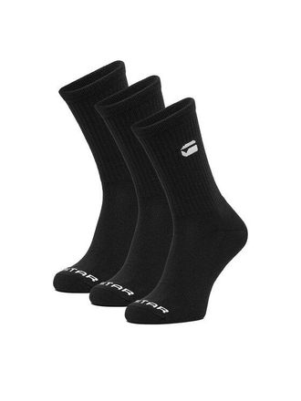 G-Star Lange Socken CEO_AS_G-STAR_313_W_AW26 (3-PACK) Schwarz