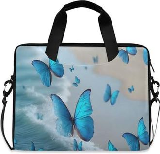 Alaza Sac pour ordinateur portable de 40,6 &agrave; 15,6 pouces, sac &agrave; bandouli&egrave;re pour ordinateur portable de 40,6 &agrave; 15,6 pouces, sac fourre-tout pour femme, homm