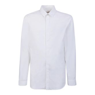Jil Sander Baumwollhemd - - Shirts - Herren - Wei&szlig; - XL