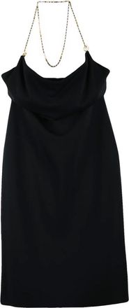 Bottega Veneta Femme, Robes, Noir, Taille: 40 FR Longuette Stretch Dress