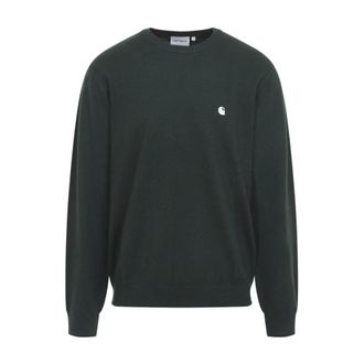 Carhartt Work in Progress Madison Pullover - - Knitwear - Herren - Gr&uuml;n - XL