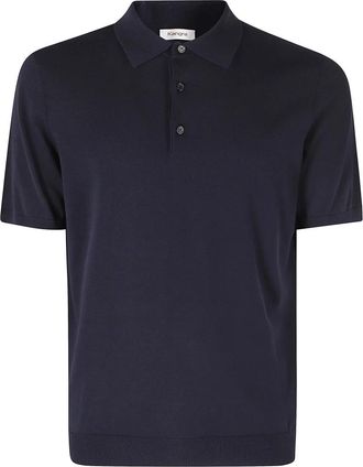 KANGRA Homme, Tops, Bleu, Taille: L Polo mm cannole di fondo