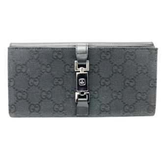 Gucci Pre-owned Stoff portemonnaies - - Pre-owned - Damen - Schwarzk - ONE SIZE