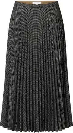 Vince Jupe midi pliss&eacute;e &agrave; taille &eacute;lastique