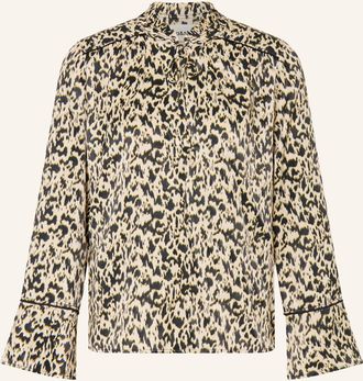 BA&SH Ba&Sh Blusenshirt Pia Aus Satin weiss