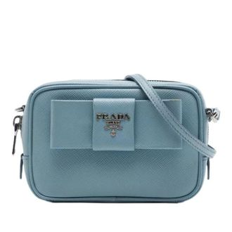 Prada Sac bandouli&egrave;re vintage Pre-owned - Femme - Pre-owned - Bleu - Taille: ONE Size